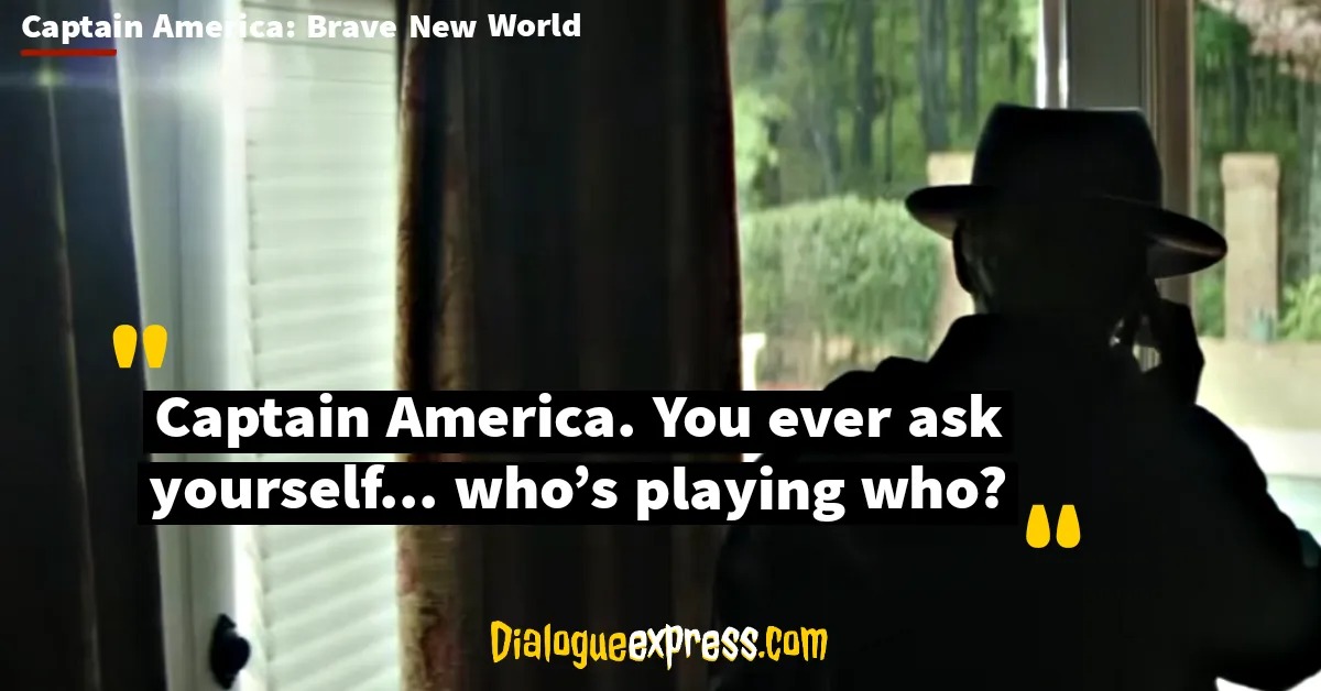 Captain America: Brave New World: 23 Best & Thrilling Quotes - Dialogue ...