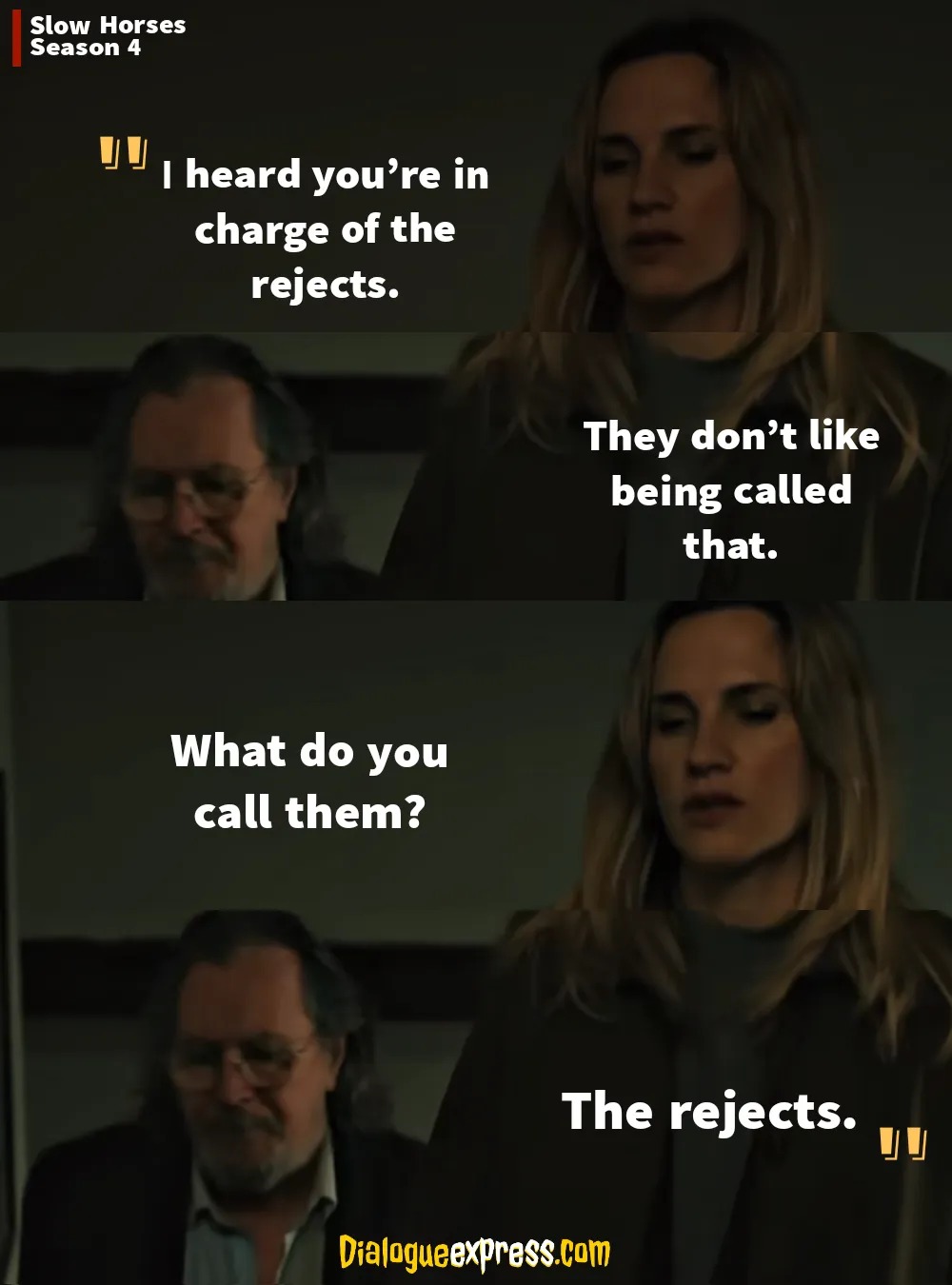 Slow Horses Quotes: 49 Hand-picked Lines From All Seasons - Dialogue ...
