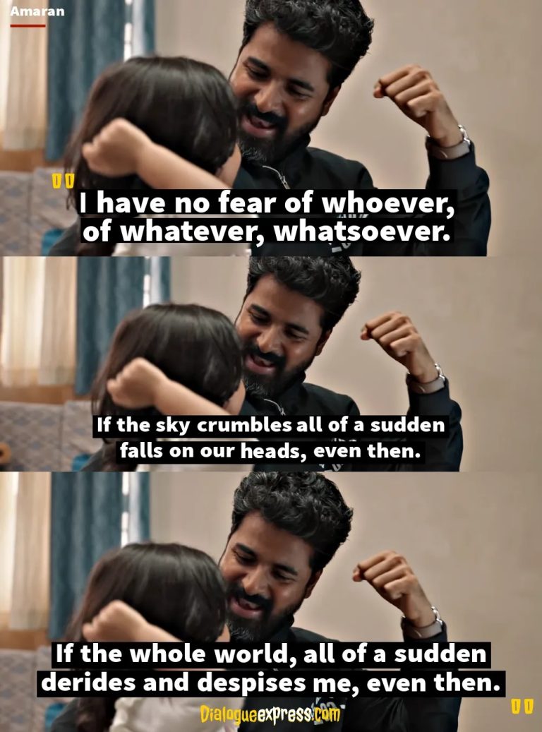 Amaran Movie Dialogues: 17 Best Quotes from this Movie - Dialogue Express