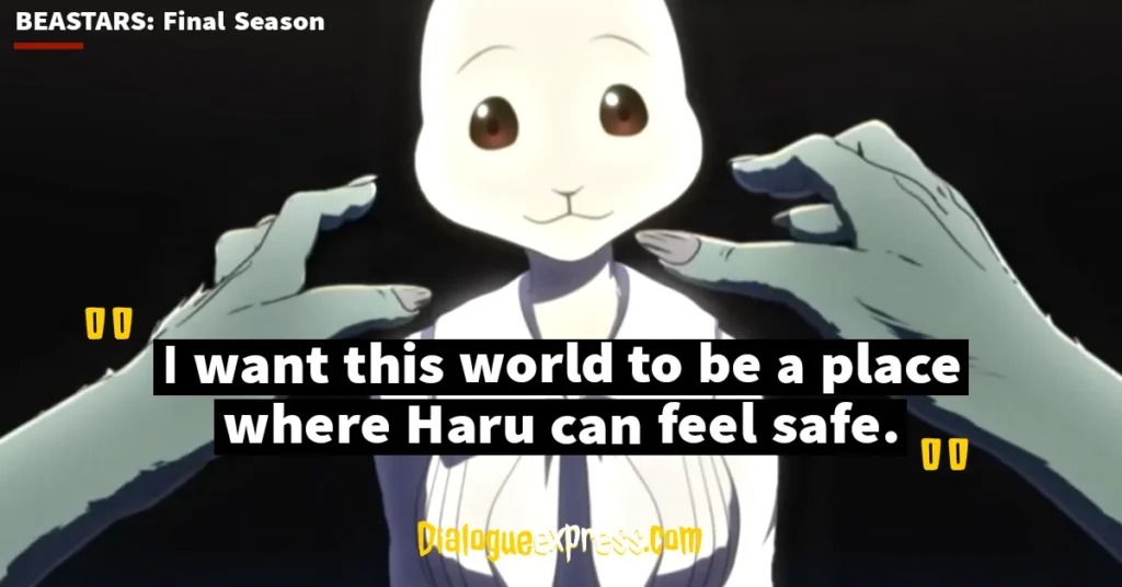 Beastars Quotes: 19 Best and Most Powerful Dialogues - Dialogue Express