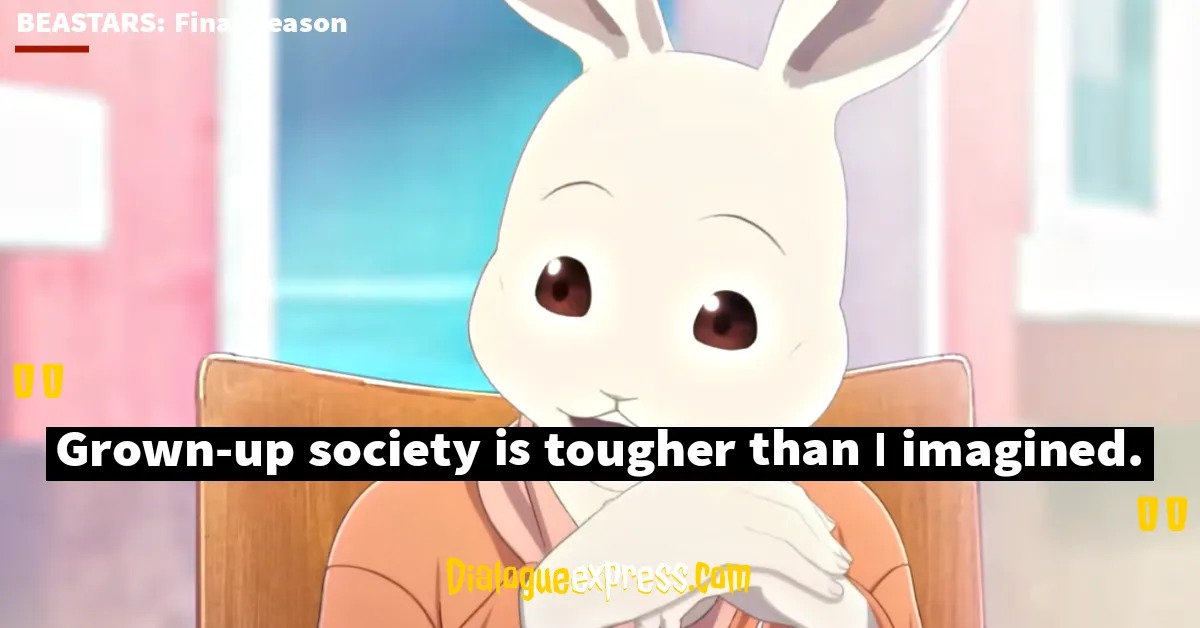 Beastars Quotes: 19 Best and Most Powerful Dialogues - Dialogue Express