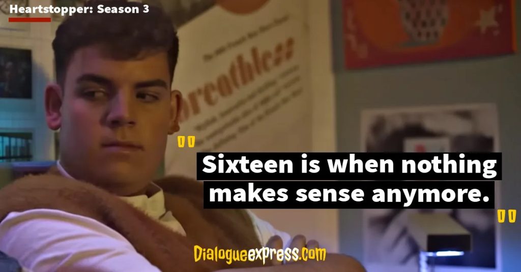 Heartstopper Quotes: 45 Best Dialogues From All Season - Dialogue Express
