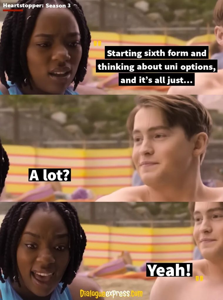 Heartstopper Quotes: 45 Best Dialogues From All Season - Dialogue Express