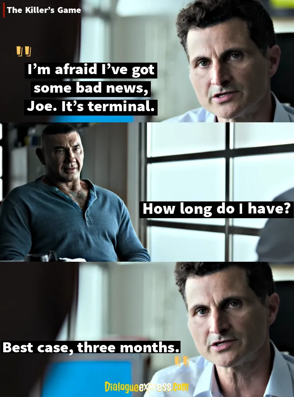 19 Best “The Killer’s Game” Movie Quotes and Dialogues - Dialogue Express