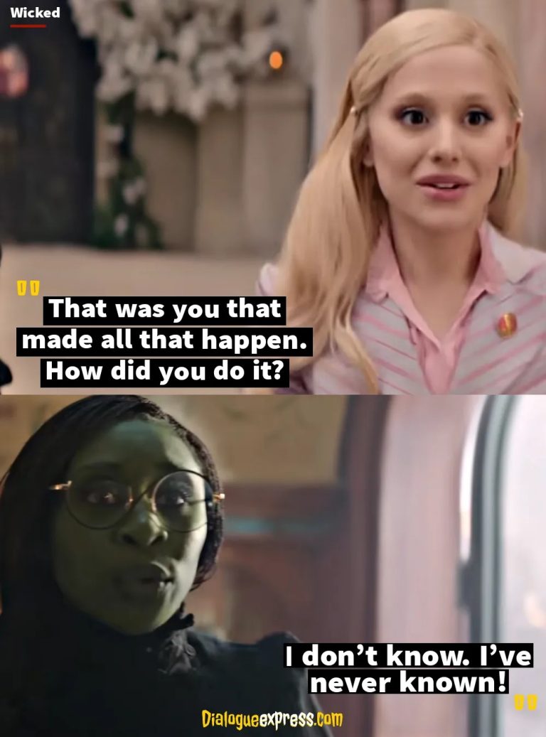 Wicked: 22 Most Magical and Best Quotes from Wicked - Dialogue Express